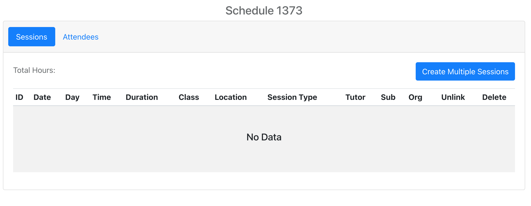 TC12. TutorPlace - Schedules – Oases Knowledge Base